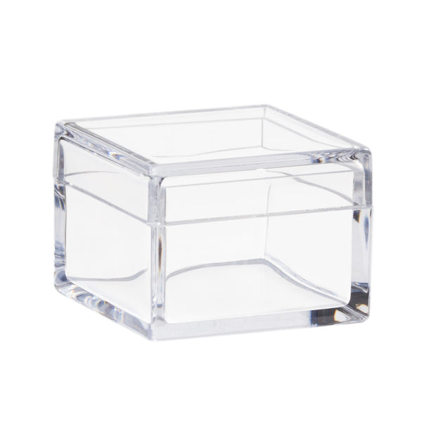 Classic Crystal AMAC 511C Plastic Box. Measures 1" x 1" x 3/4"