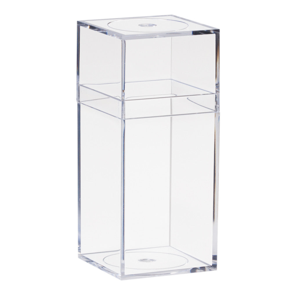 Classic Crystal AMAC 531C Plastic Box. Measures 1-7/16" x 1-7/16" x 3-5 ...